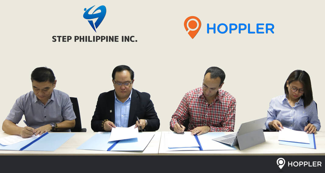Hoppler Partners with Step Philippine Inc. | Hoppler