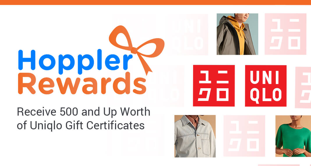 Hoppler Rewards: Uniqlo Gift Certificates | Hoppler
