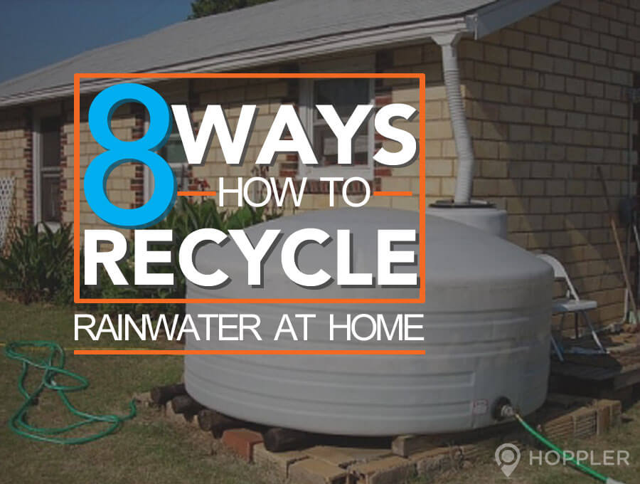 8 Ways to Recycle Rainwater at Home